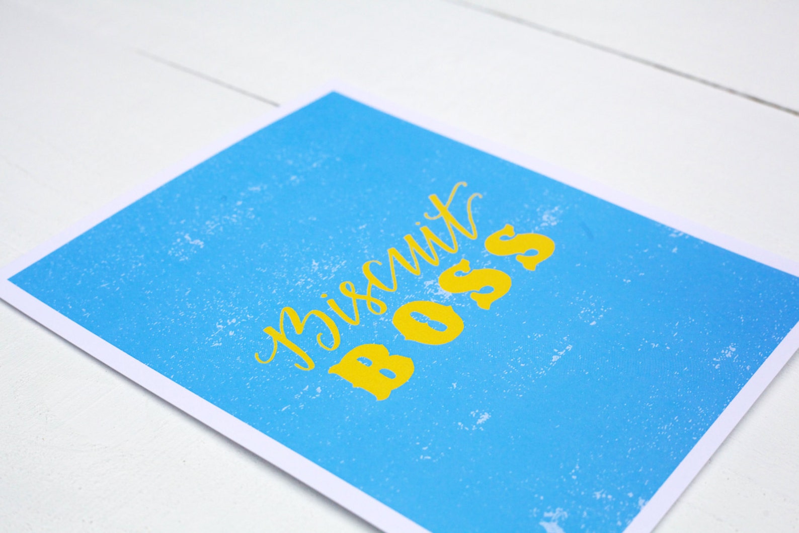Biscuit Boss, 8x10 Print - Etsy
