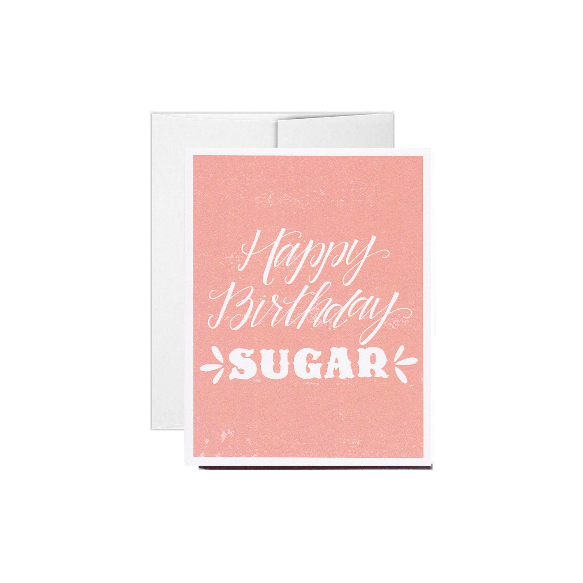 Happy Birthday Sugar, Birthday Card - Etsy