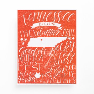 Tennessee Print, 8x10 Print, Southern Sayings - Etsy