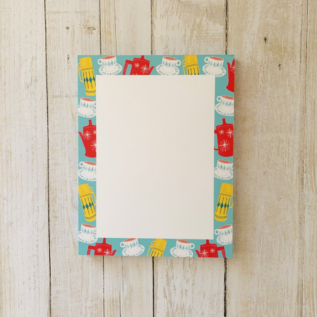 Vintage Coffee Notepad, A2 Size - Etsy