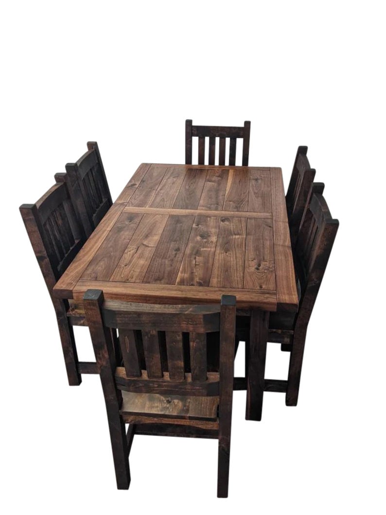 Walnut Dining Table Set | Walnut Dining Room Table | Made in Colorado ...