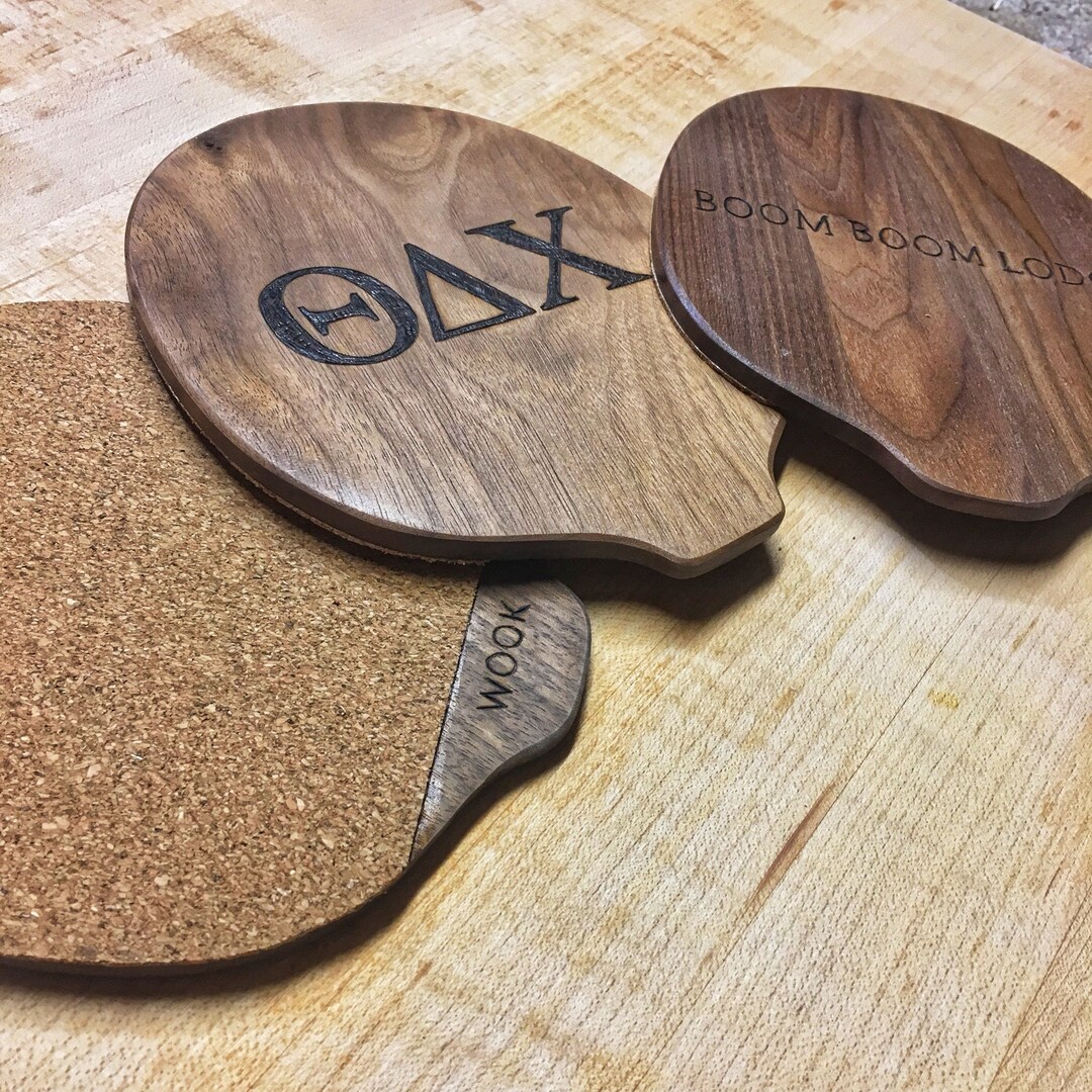 Walnut Ping Pong Paddles | Priced per Paddle | Dartmouth Paddles | Ping ...