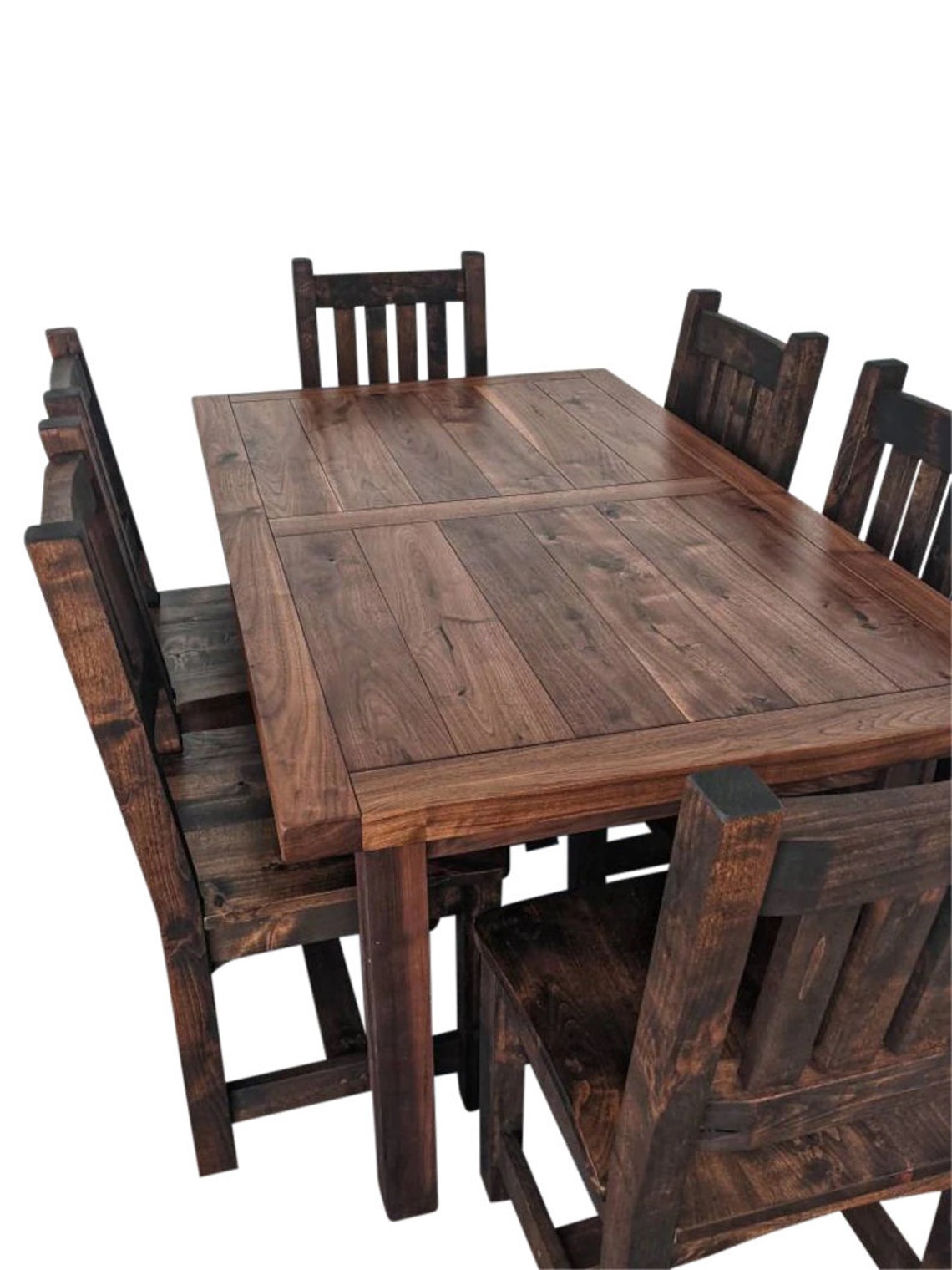 Walnut Dining Table Set | Walnut Dining Room Table | Made in Colorado ...