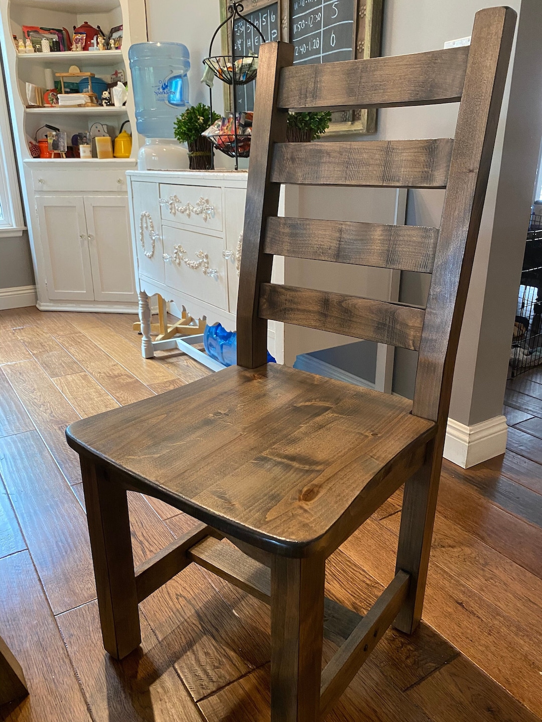 Ladder Back Dining Chair | Set of Chairs | Alder Dining Chair | Made in ...
