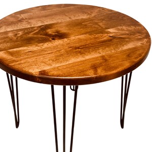 Round Dining Table Circular Game Table Solid Wood Dining Table - Etsy