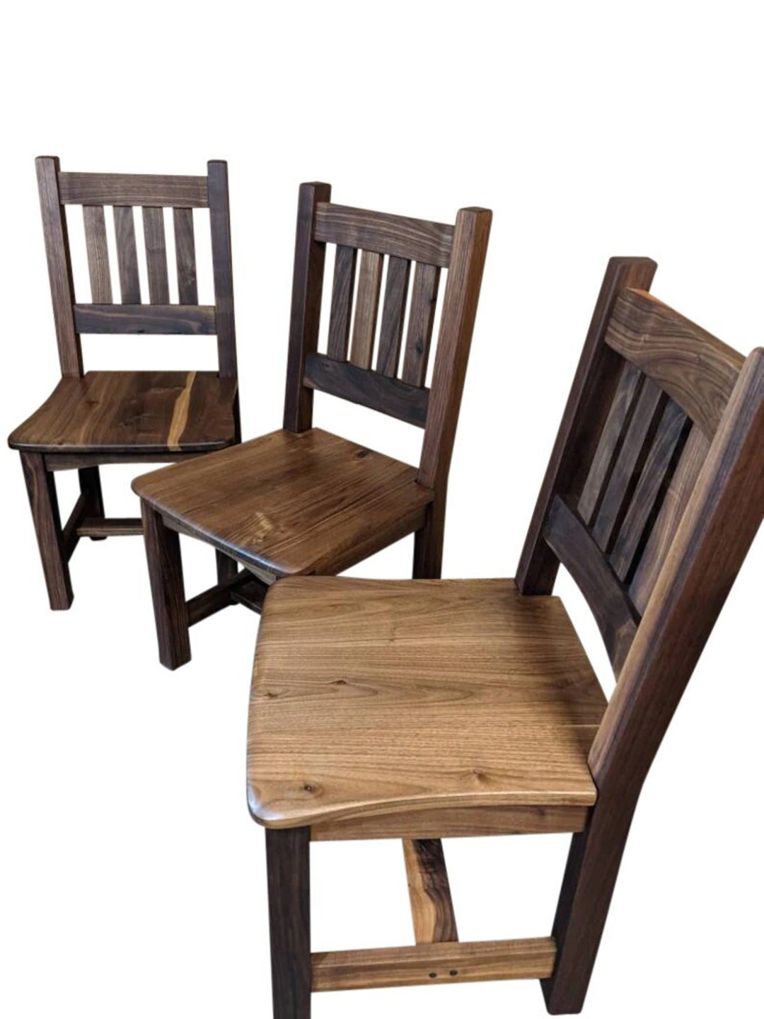 Walnut Dining Chairs | Set of Chairs | Handcrafted Walnut Chairs ...