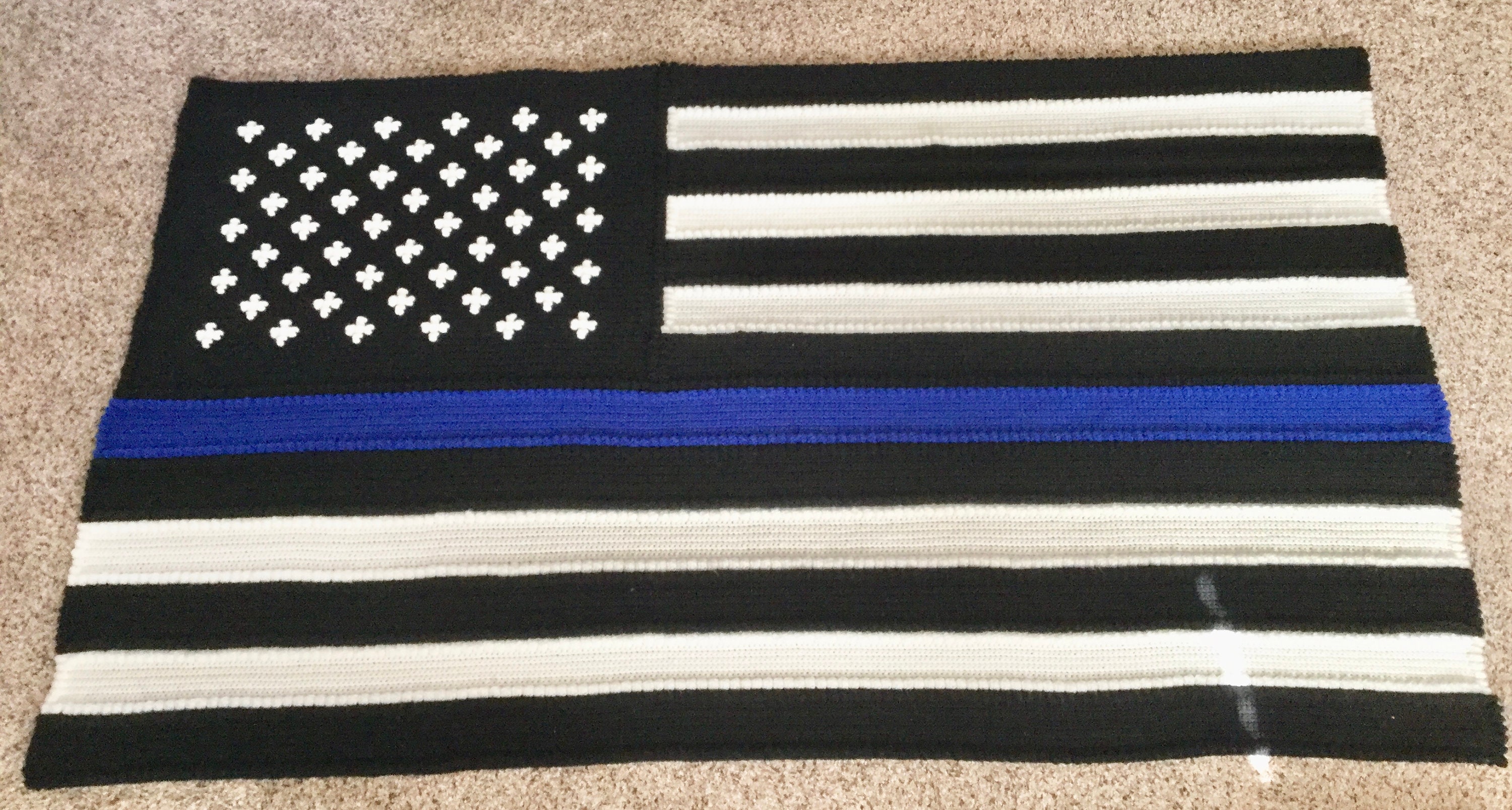 50 Thin Blue Line Flag - Etsy