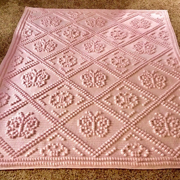 Butterfly Afghan Pattern - Etsy