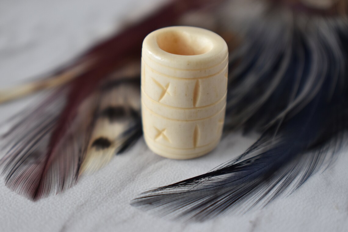 Tribal Dread Bead Dread Bead Bone Dread Bead Dreadlock - Etsy