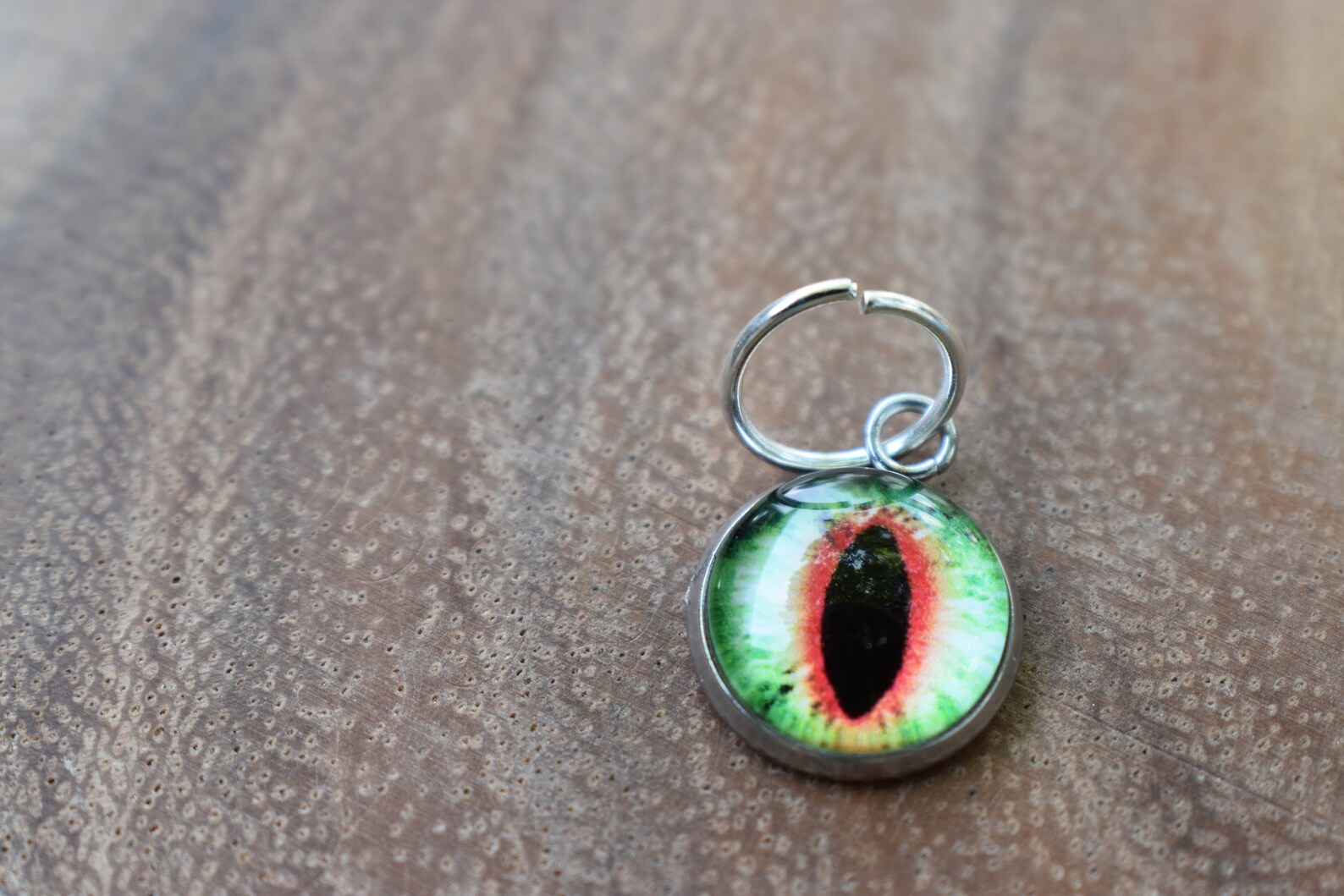 3pc Dragon Eye Dread Bead 8mm Hole Silver Dread Bead 8mm | Etsy