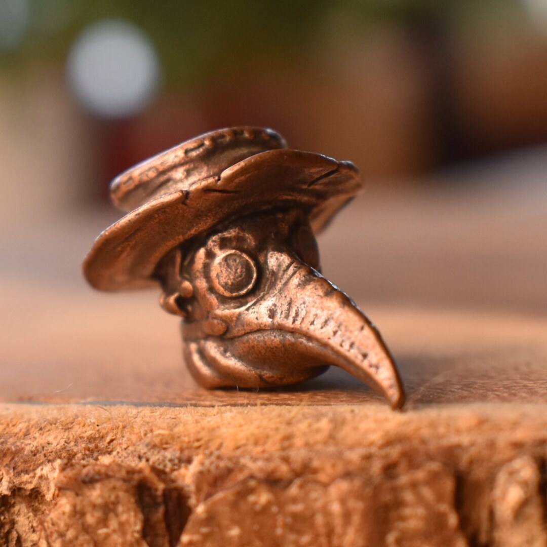 Steampunk Plague Doctor Dread Bead 6mm Loc Bead Dreadlock - Etsy