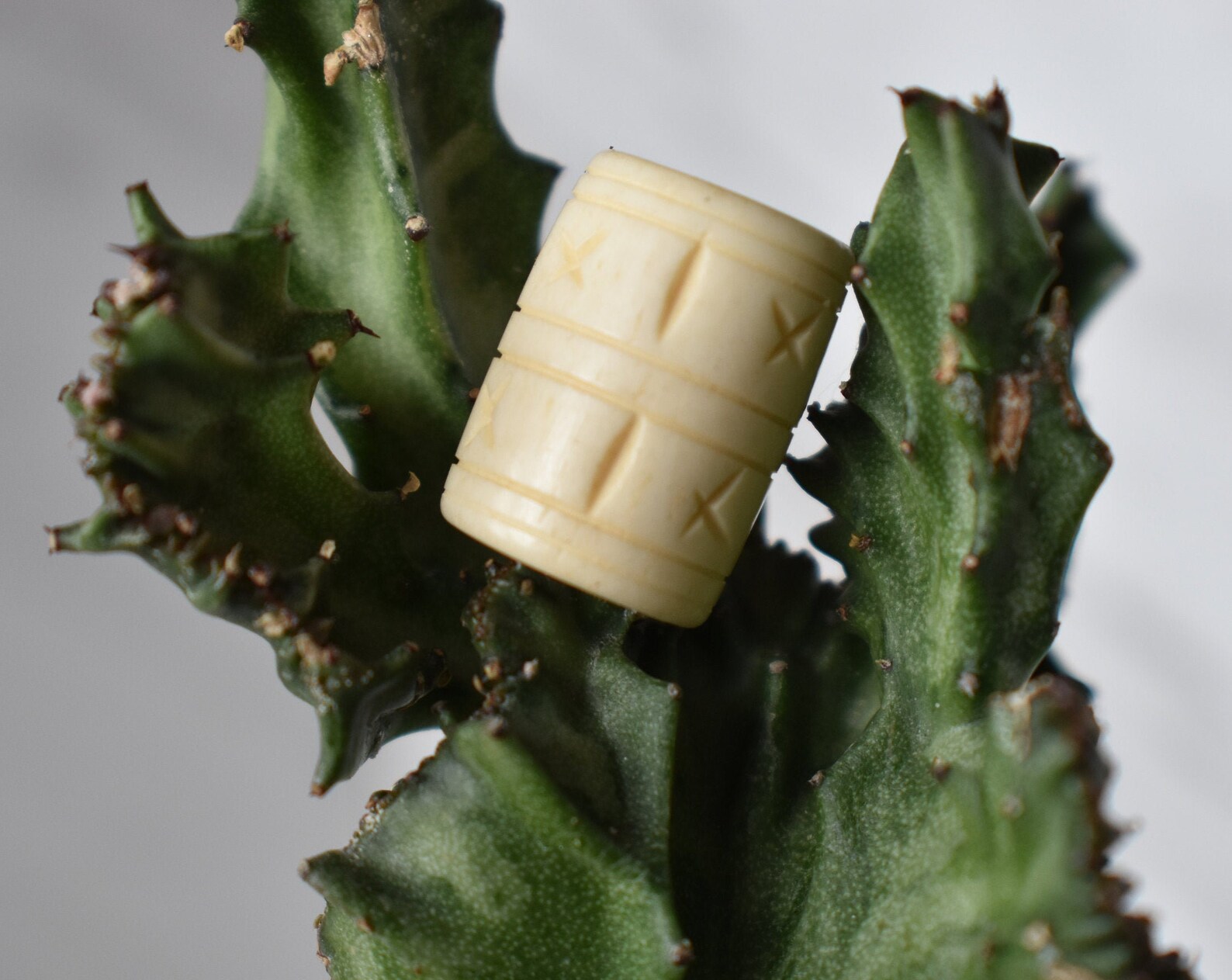 Tribal Dread Bead | Dread Bead | Bone Dread Bead | Dreadlock Accessory ...