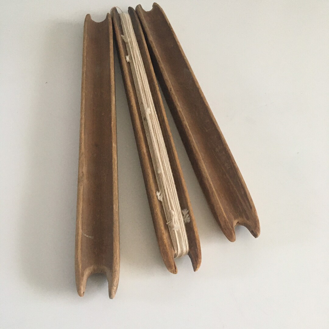 Vintage Wood Weaving Shuttle, Rustic Decor, Bohemian Vintage Decor ...