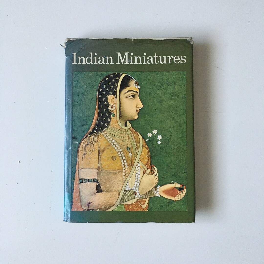 Indian Miniatures: 73 Plates in Full Color Hardcover Jan. 1 1969 by ...