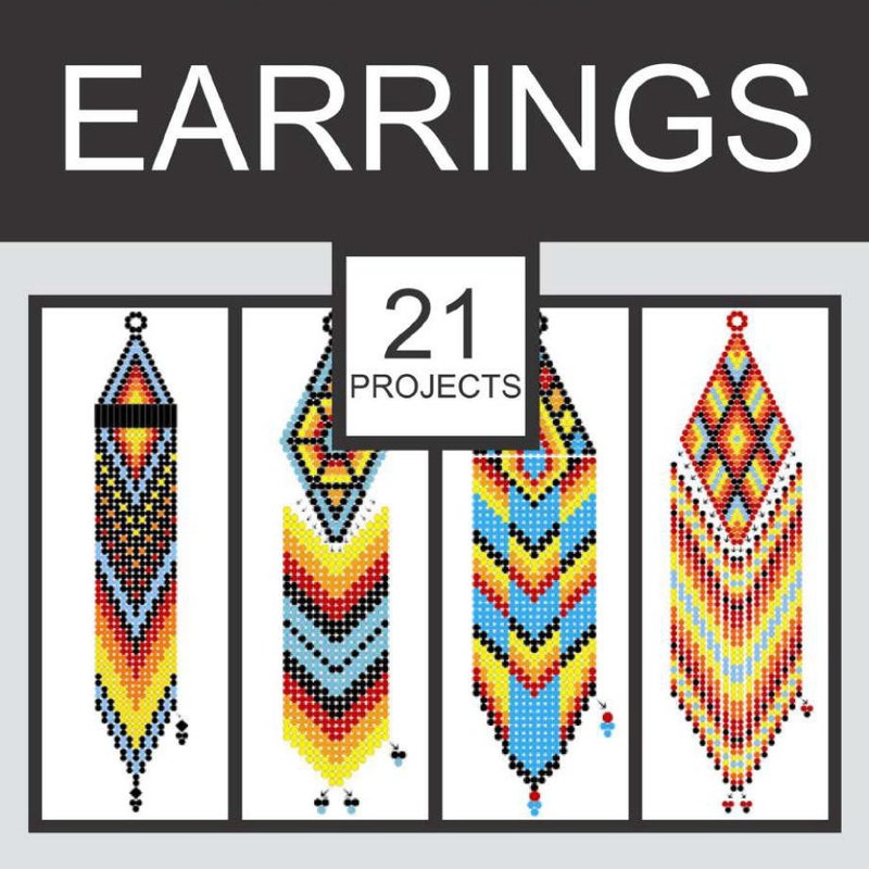 Seed Bead Earring Kit - Etsy