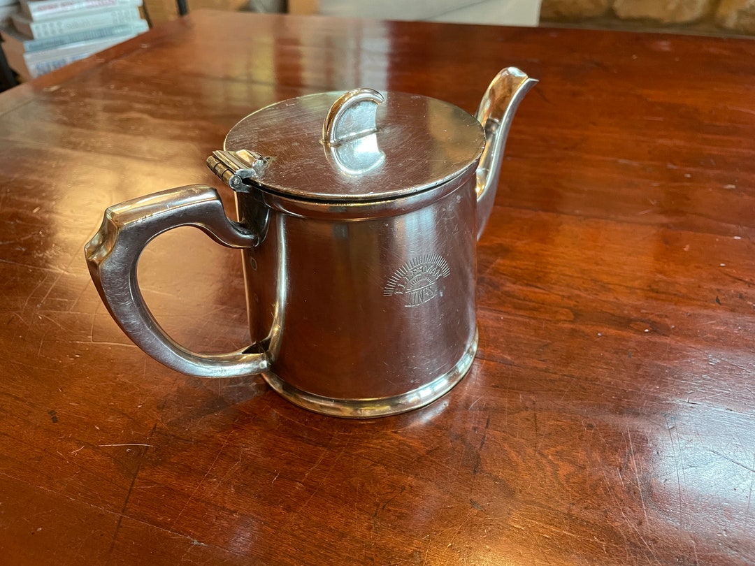 Vintage Steamship Silver, Ellerman Lines, Vintage Silver Plated Teapot ...