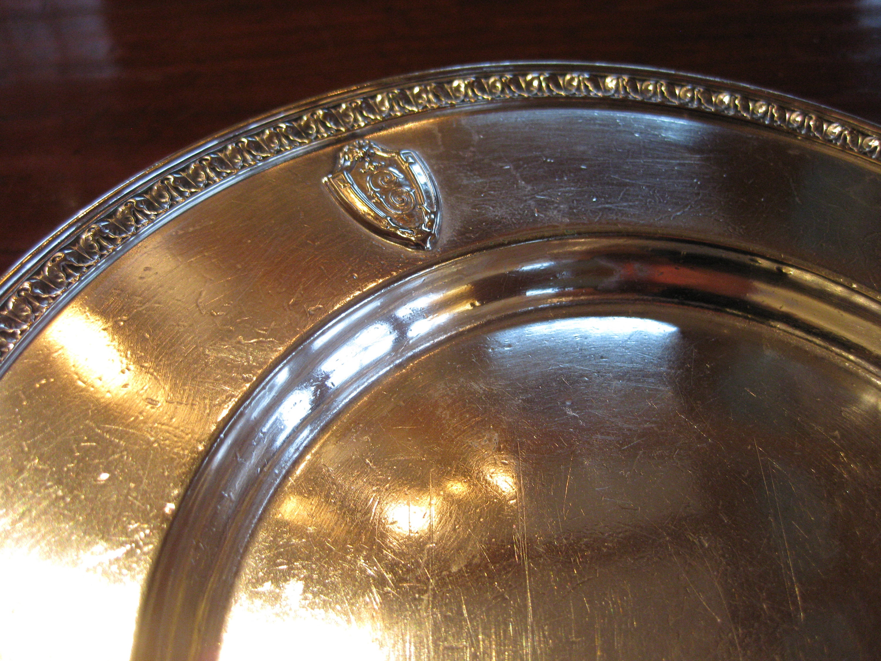 107-year-old Tray From the Commodore Hotel, New York, Date Marked 1917 ...