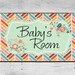 Kids Room Door Sign for Kid's Door. Baby Nursery Decor, Nursery Room ...