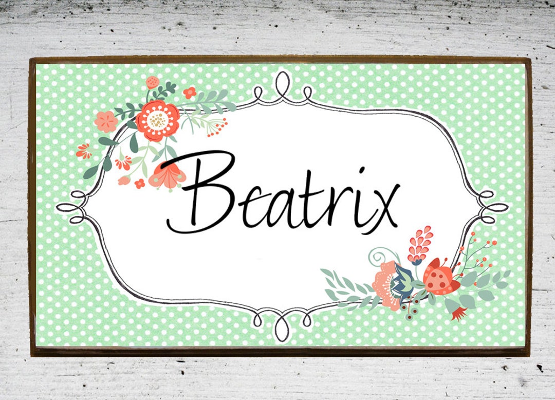 Door Plaque, Door Sign, Kids Room Sign, Kids Name Plate, Wooden Wood ...