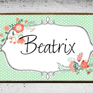 Door Plaque, Door Sign, Kids Room Sign, Kids Name Plate, Wooden Wood ...