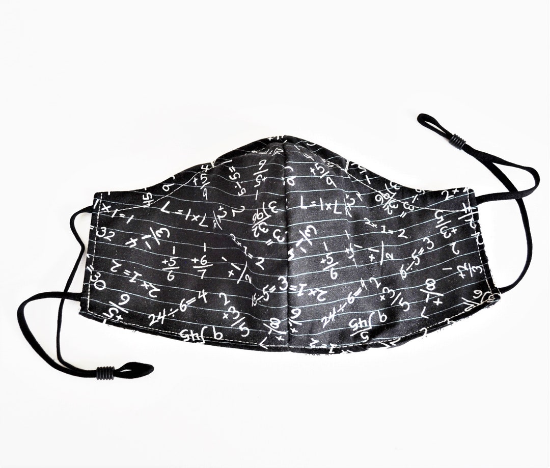 Math Equations Pandemic Mask - Etsy