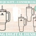 STANLEY Outline PNG Files Design Your Own Digital Download Dtf ...