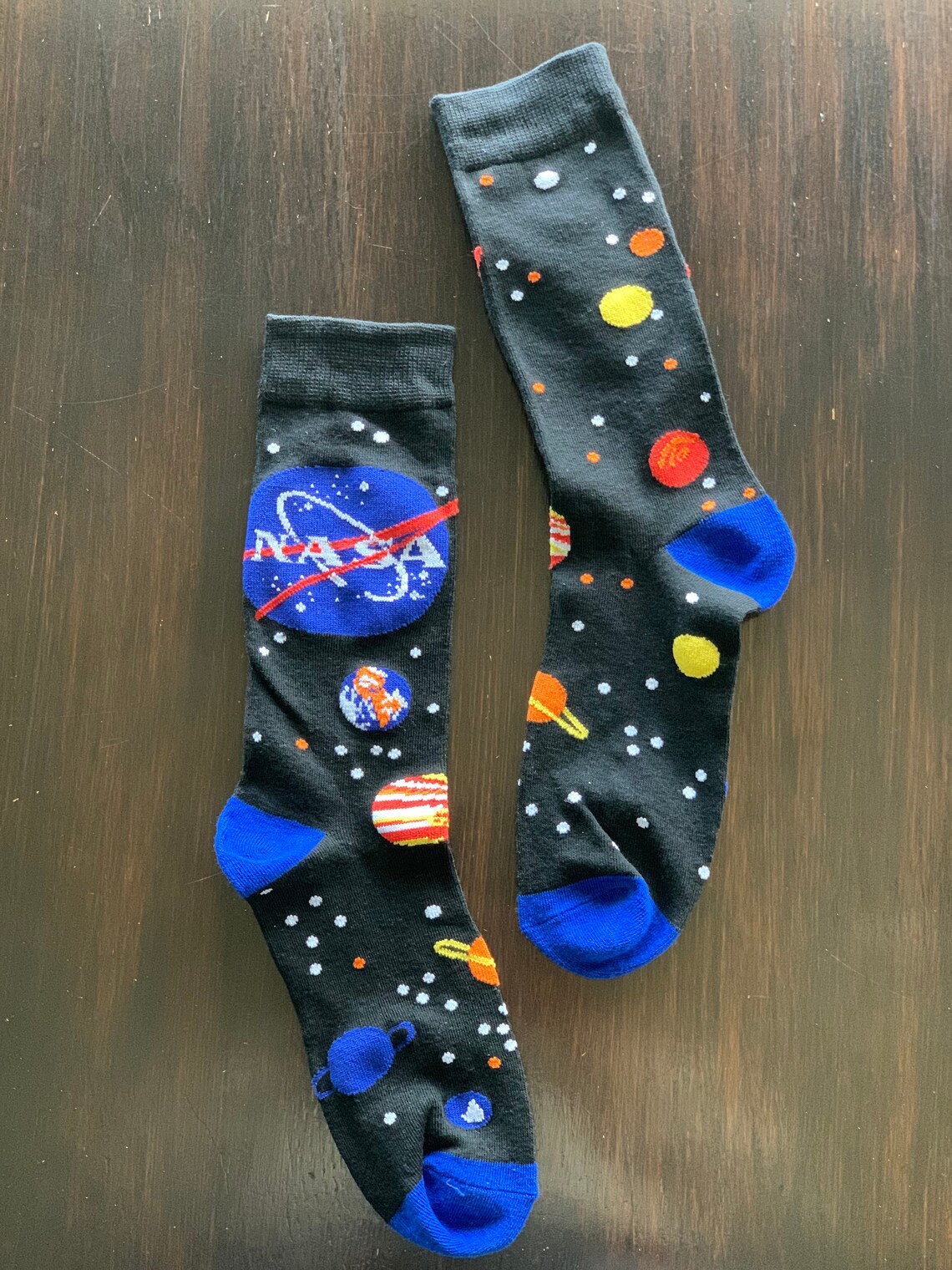Outer Space Socks Best Teacher Universe Dad Fathers Day Gift - Etsy