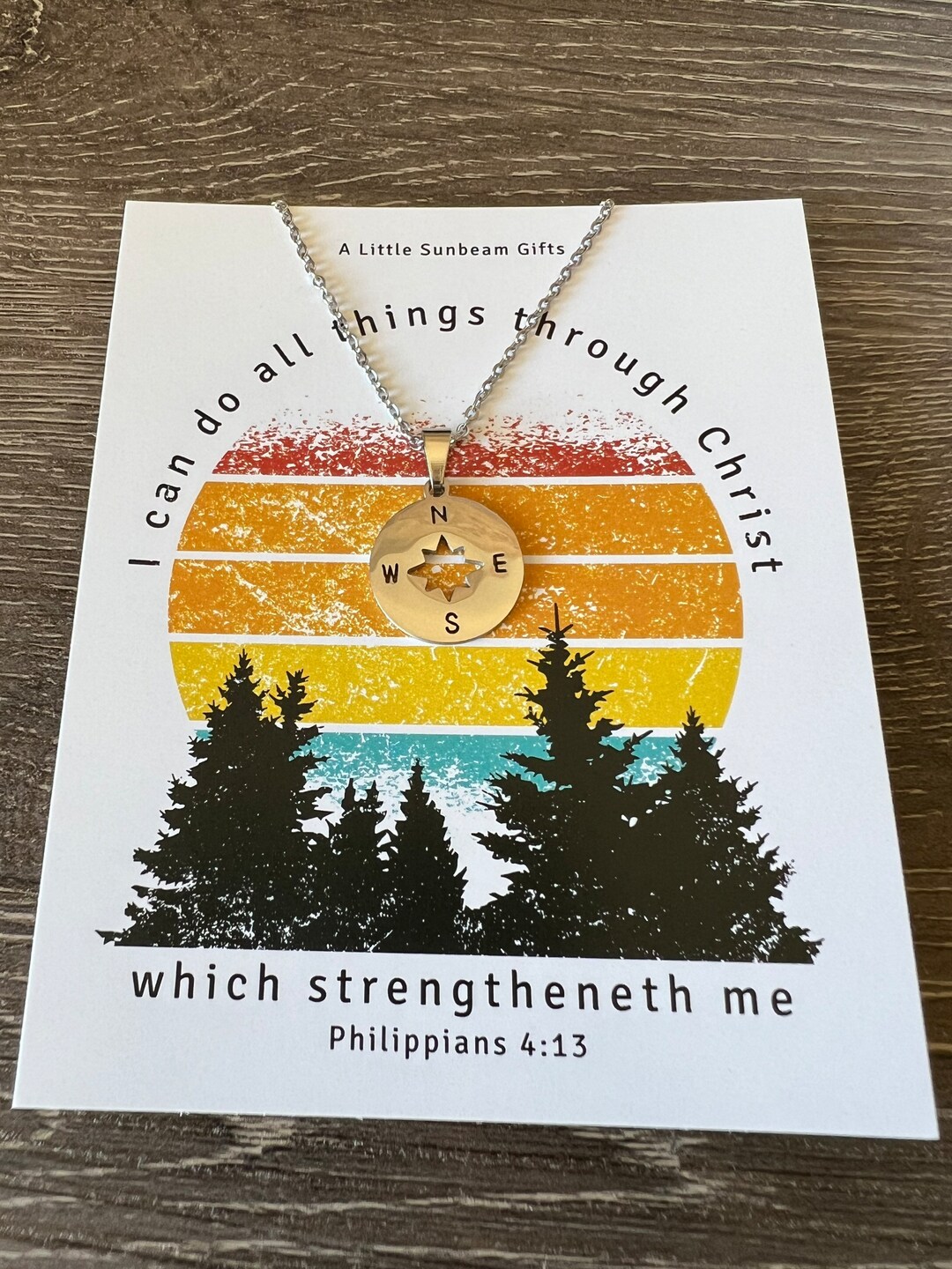 Compass Necklace Young Women Theme Birthday Girls Camp Missionary ...