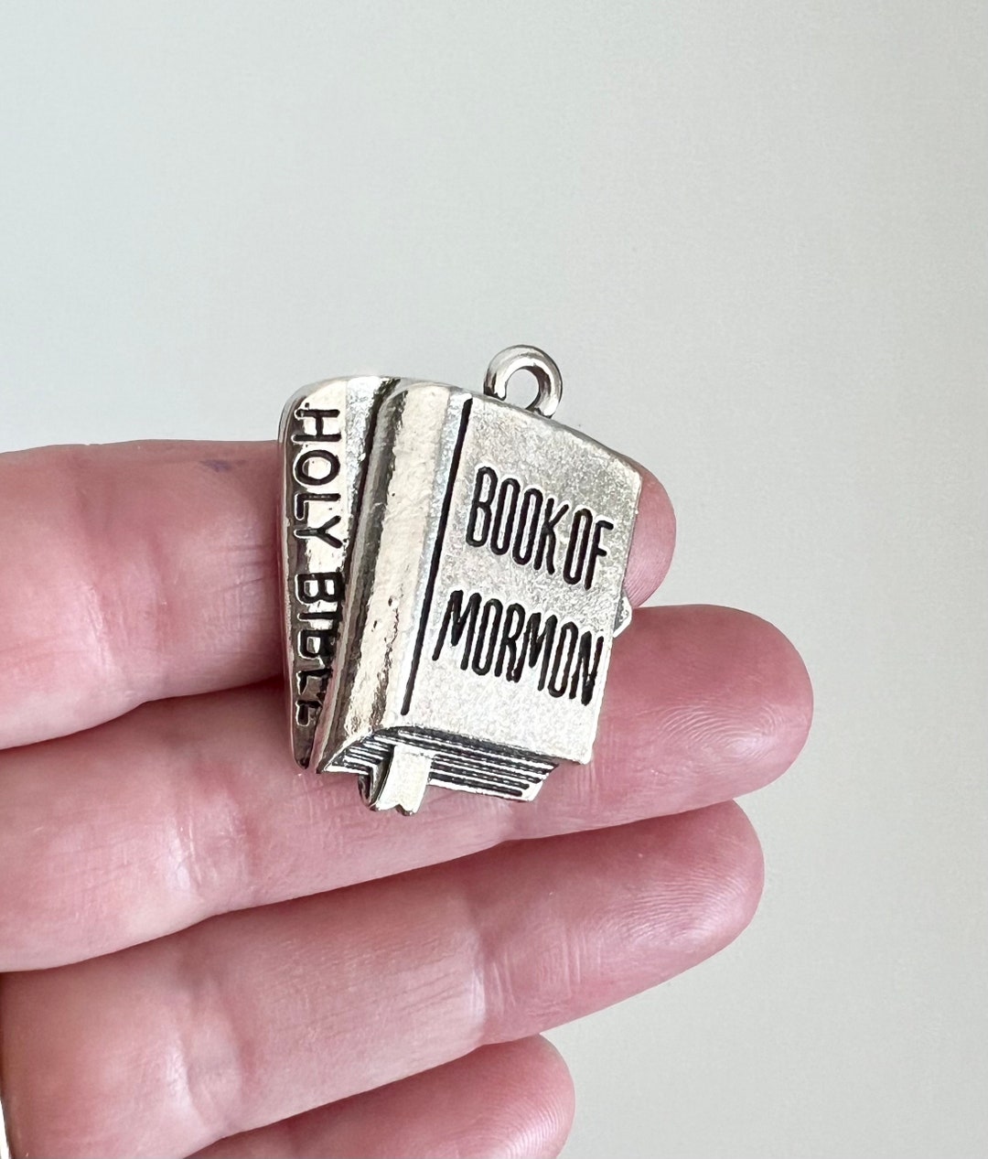 CHARM Only-book of Mormon Bible Scripture Charms BOM LDS Scriptures ...