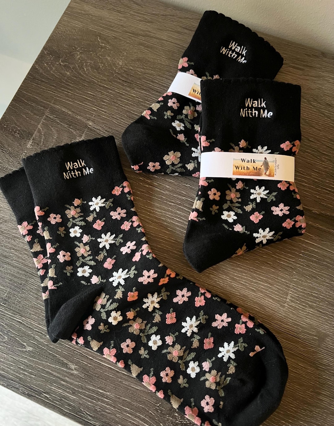 Floral Walk With Me Socks 2026 Lds Youth Theme Church of Jesus Christ ...