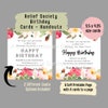 PRIMARY Card Pen Handout Stupendous Birthday Card Bday Gifts Instant ...