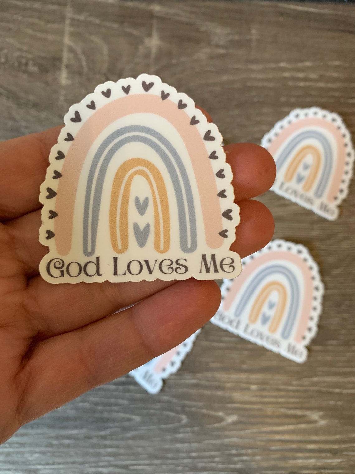 Rainbow God Loves 10 Me Primary Activity Days Sticker YM YW | Etsy
