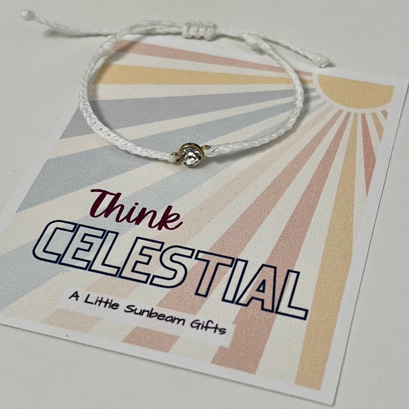 String Bracelets Celestial - Etsy