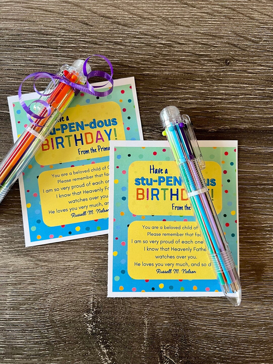 Happy Birthday Handout YW Gifts Have a Stupendous Birthday Young Women ...