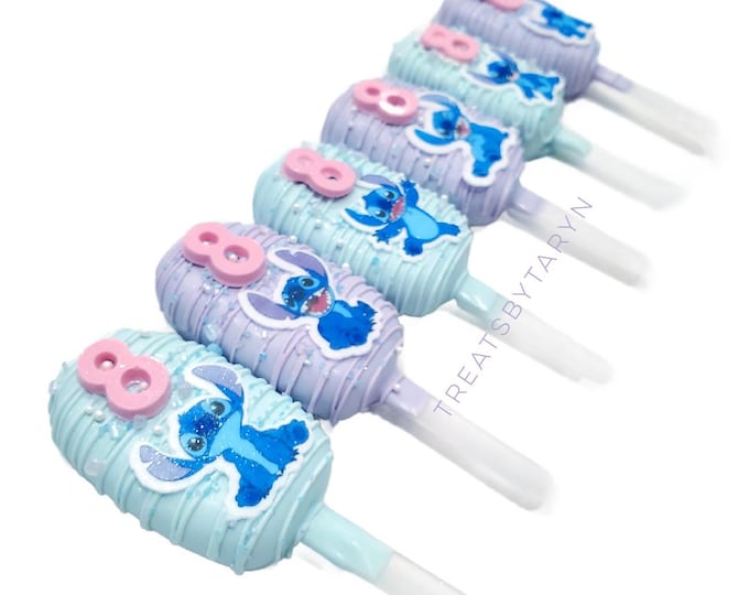 Stitch and Angel Chocolate Covered Oreos, Lilo & Stitch Party Favors ...