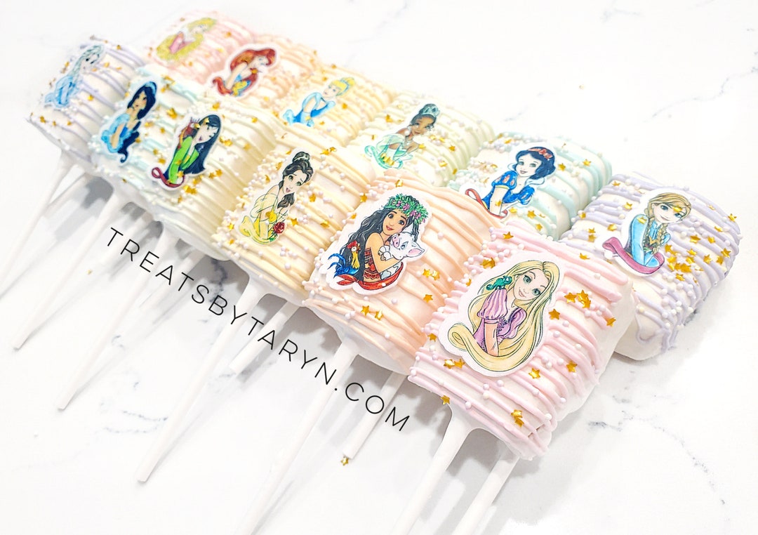 Mini Rice Krispie Treats. Princess Treats Princess Candy Princess ...