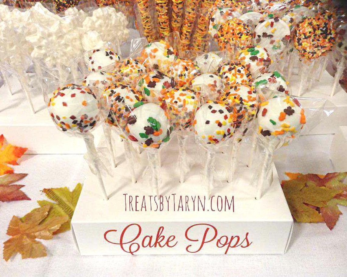 Fall Harvest Cake Pops. Fall Cake Pops. Autumn Treats. Foliage - Etsy