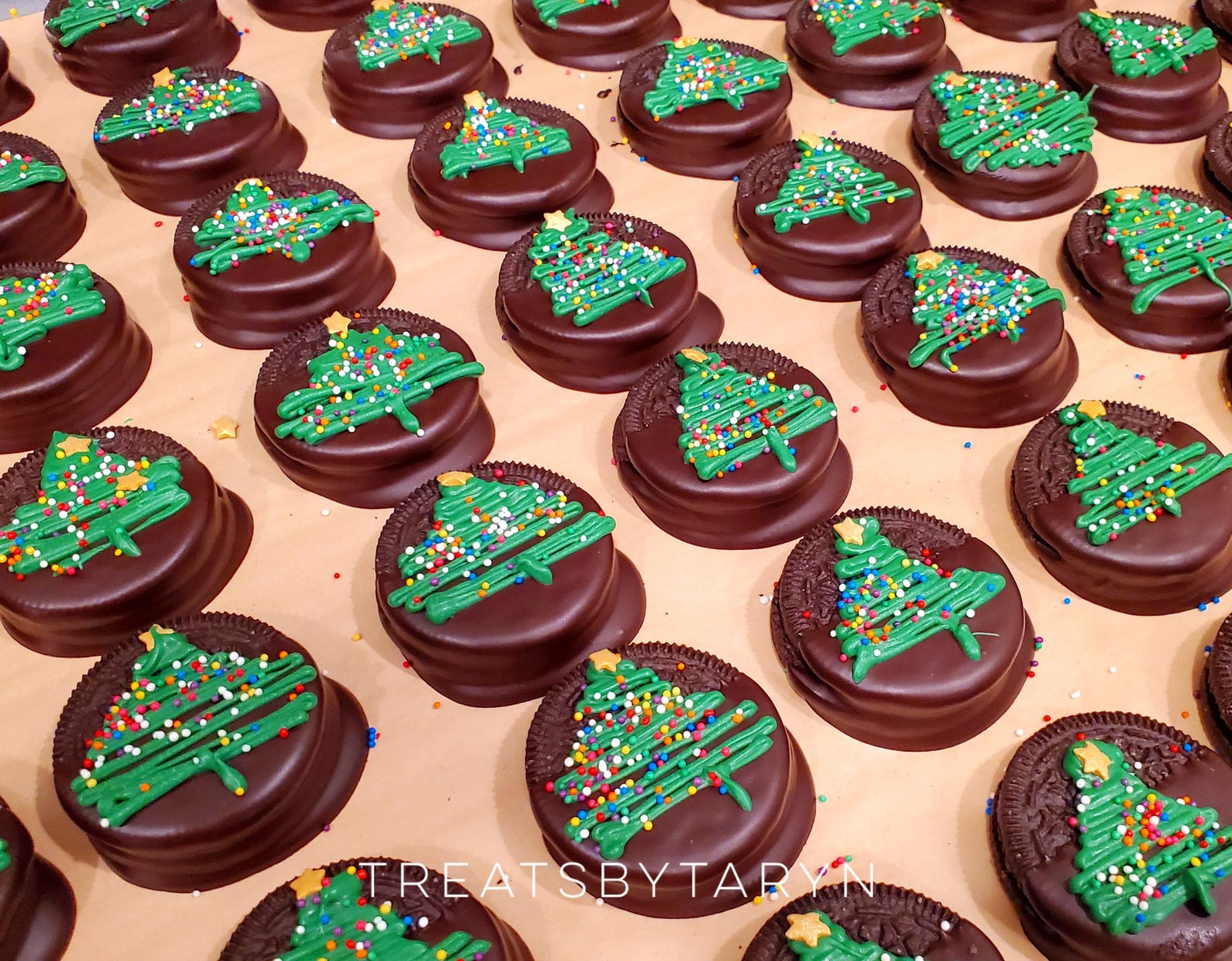 Christmas Chocolate Covered Oreos: Santa Holiday Treats (12pcs - Etsy