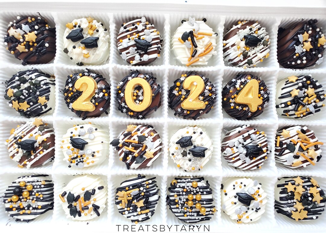 Mini Graduation Chocolate Covered Oreo Gift Set. Graduation Oreos ...