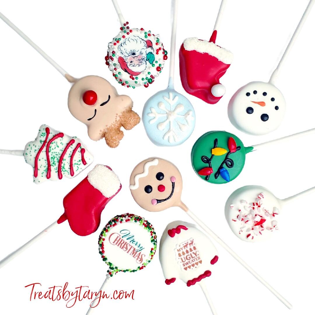 Christmas Variety Cake Pops. Stocking Treats. Christmas Treats ...