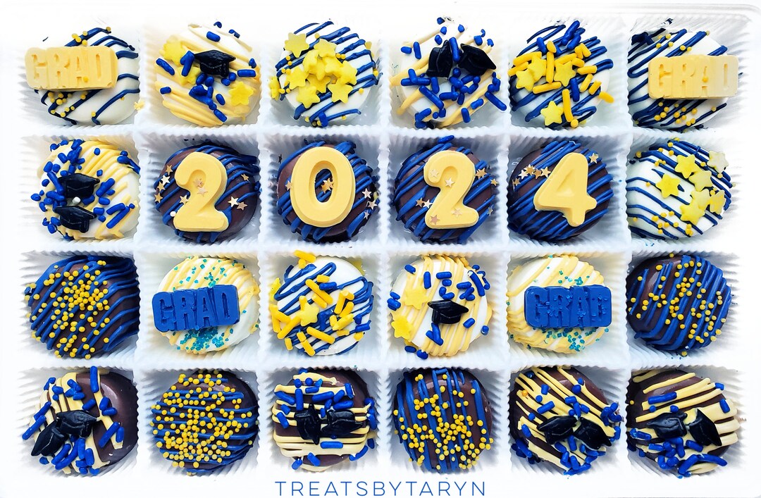 Mini Graduation Chocolate Covered Oreo Gift Set. Graduation Oreos ...