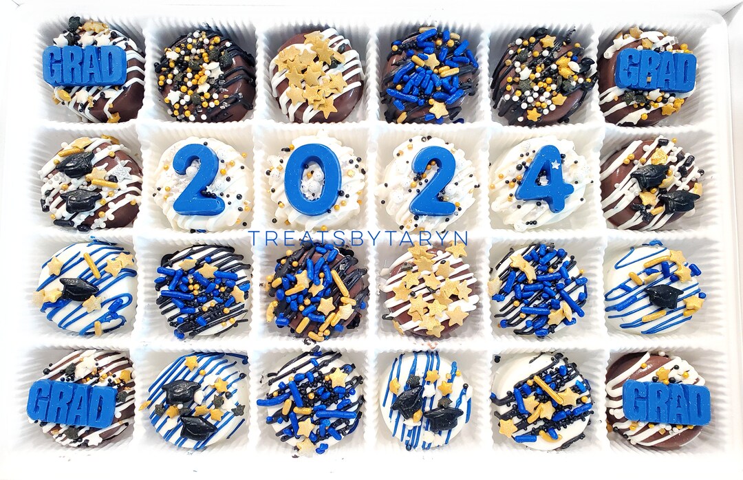 Mini Graduation Chocolate Covered Oreo Gift Set. Graduation Oreos ...
