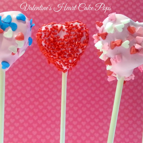 Valentines Cake Pops - Etsy