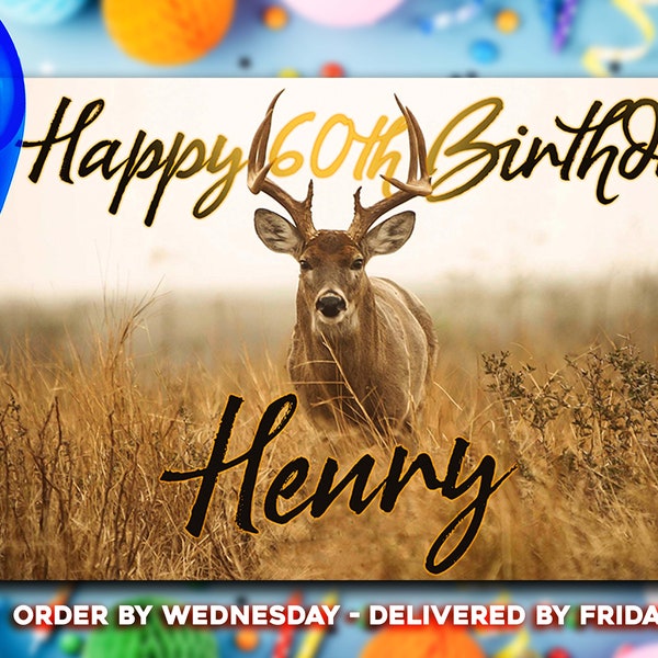 Deer Birthday - Etsy