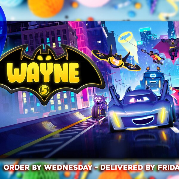 Batwheels Birthday - Etsy