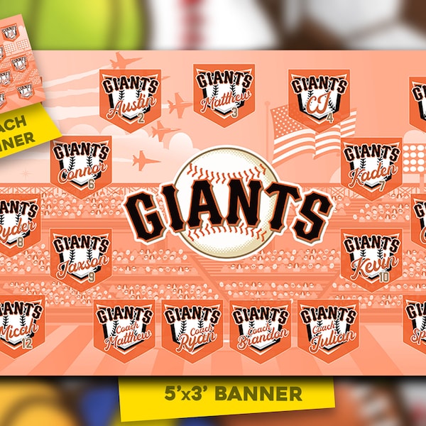 Baseball Team - Etsy