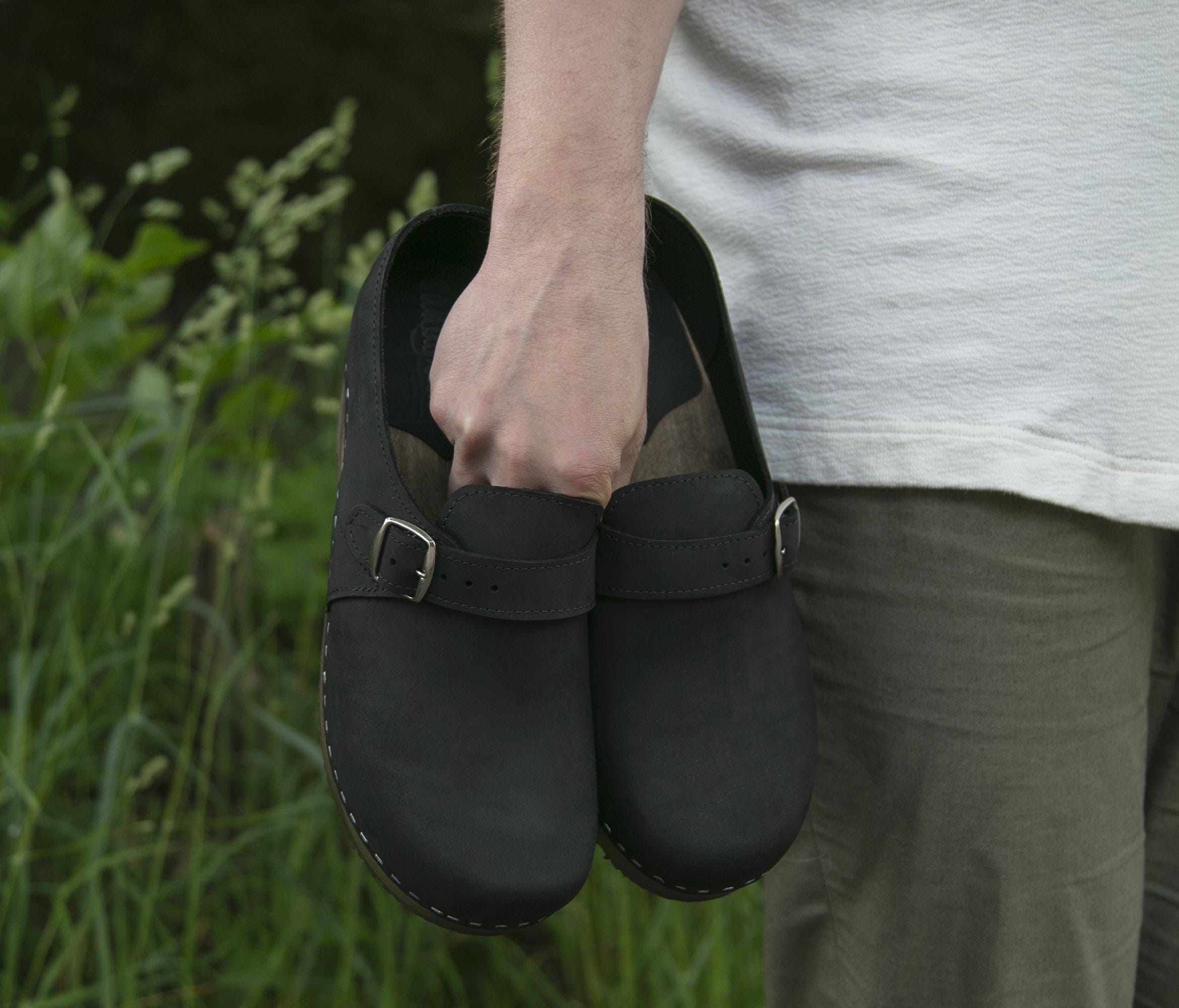 Mens Clogs, Closed Back Clogs, Clog Shoes, Mule Shoes, Handmade ...