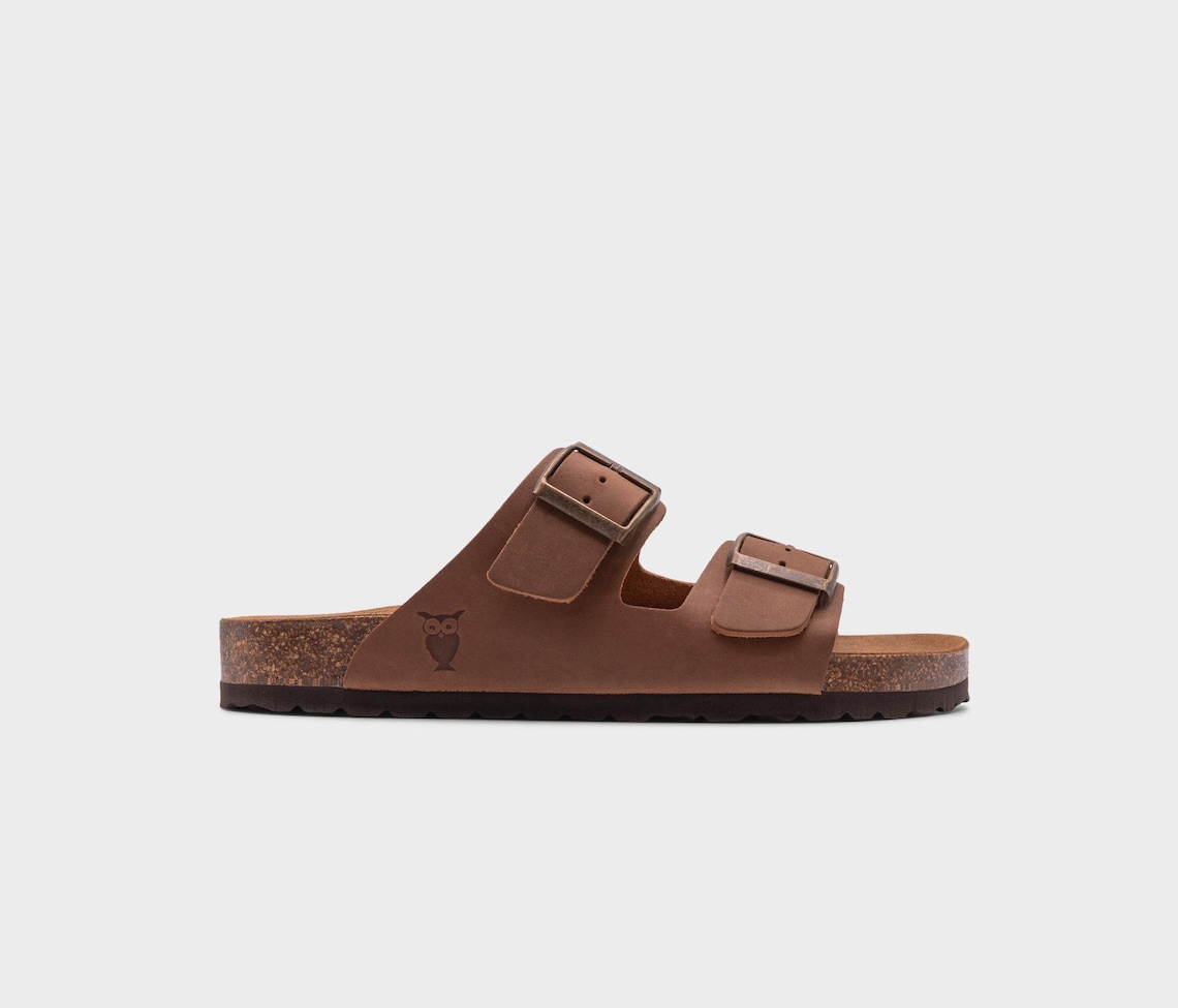 Cork Sandals, Women Slide, Summer Sandals, Handmade, Original Footbed ...