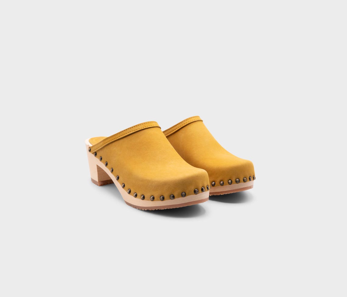 Clog Mules, Women Clogs, Wooden Clogs, High Heel Mules, Handmade ...
