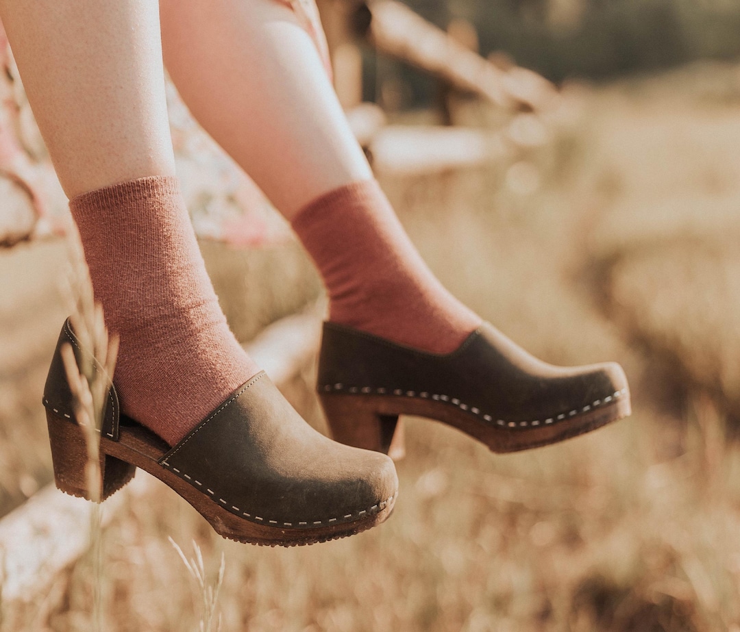 Closed Back Clogs, Women Clogs, Clog Shoes, Mule Shoes, Handmade ...